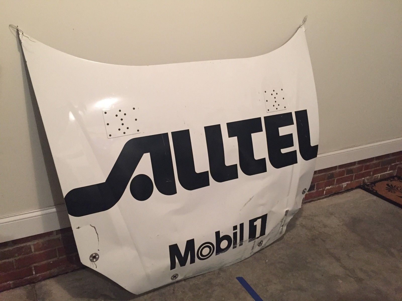 Ryan Newman #12 Sheetmetal Race used Hood Alltel 2004 Martinsville ...