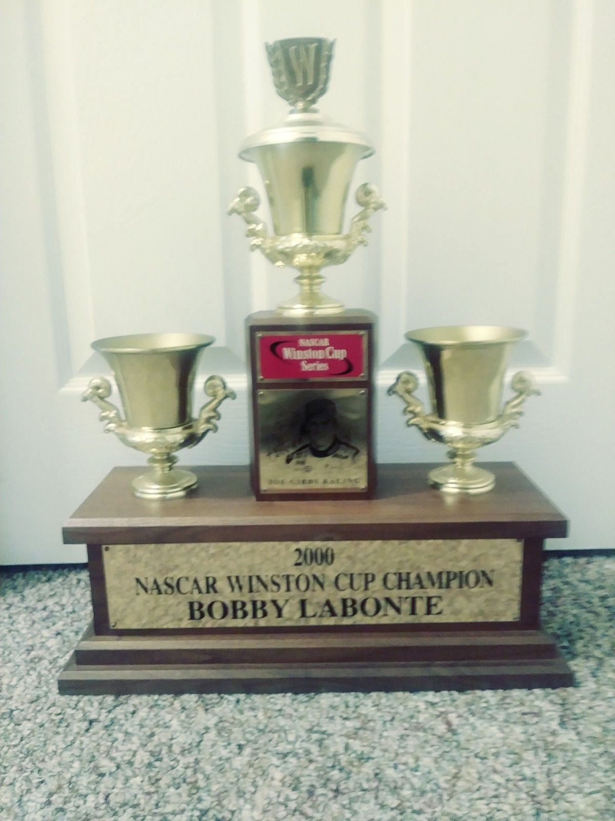 Bobby Labonte NASCAR Winston Cup Series Championship Team Trophy Joe ...