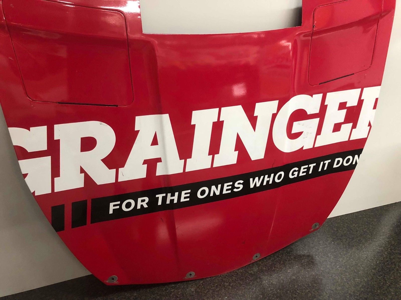 NASCAR Race Used Sheetmetal #31 Ryan Newman 2017 Grainger Hood - RCR ...