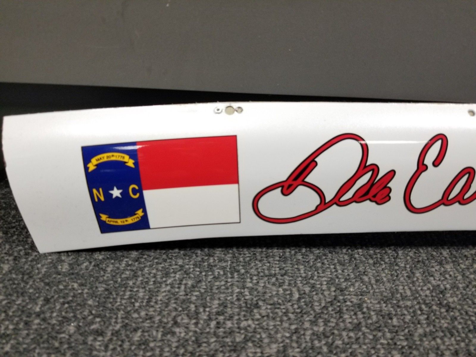 Dale Earnhardt Jr. - #88 NASCAR Name Rail - March 2014 Fontana - Race ...