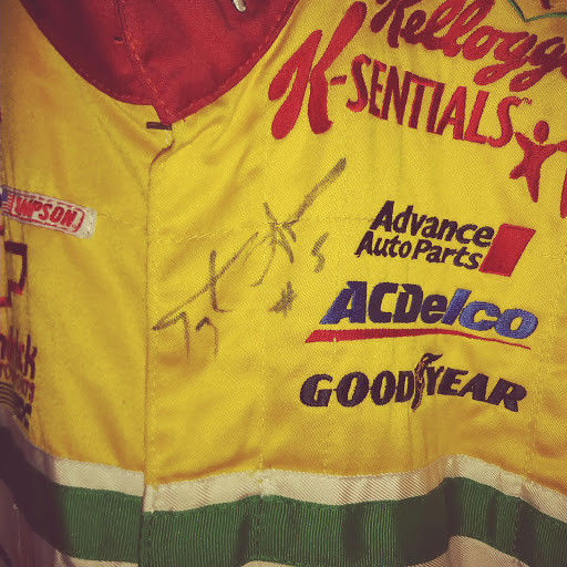 NASCAR TERRY LABONTE KELLOGG'S CORN FLAKES FIRESUIT SIMPSON SIGNED ...