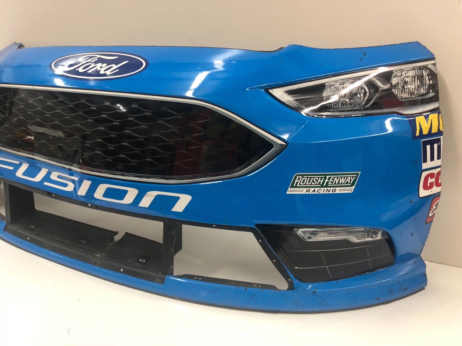 Nascar Race Used Sheet Metal #6 Matt Kenseth Martinsville 2018 Ford ...