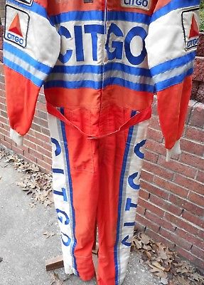 Vintage Neil Bonnett CITGO/Wood Brothers race used drivers uniform ...