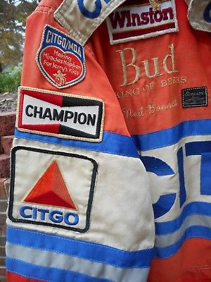 Vintage Neil Bonnett CITGO/Wood Brothers race used drivers uniform ...