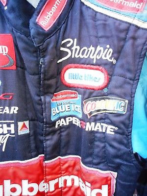 Vintage Kurt Busch RUBBERMAID/Roush Racing race used drivers uniform ...