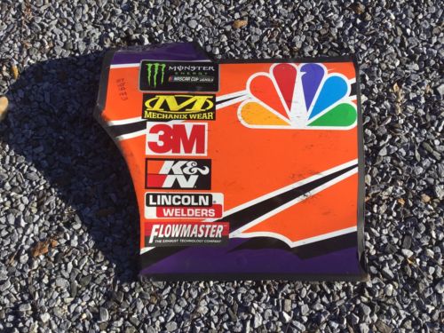 Denny Hamlin 2018 Fedex Racing Contengency Panel W/ NBC Emoji Sheet ...