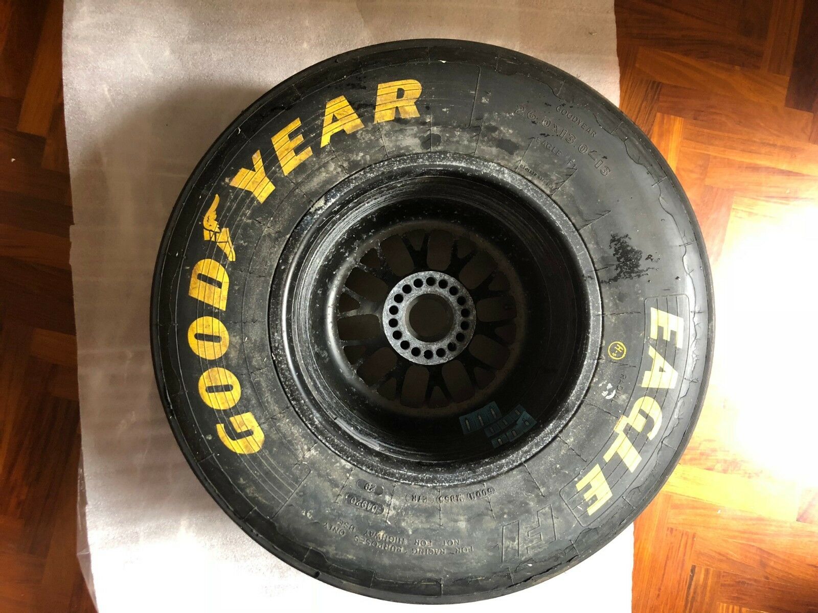 Race Used Ferrari F1 F310B REAR WHEEL Schumacher Formula 1 BBS 1997 ...