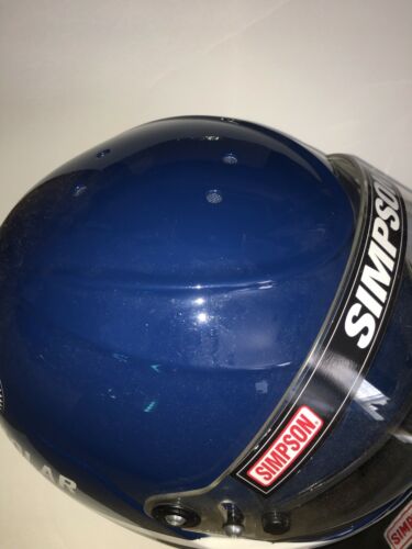 XL Simpson Venator Helmet Pit Crew Racing Nascar Snell SA2005 Larson ...