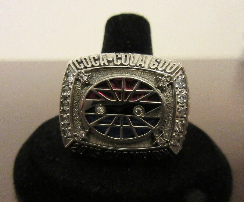 2015 Carl Edwards Coke Coca Cola 600 Championship Ring Jostens Nascar ...