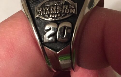 Joey Logano Joe Gibbs Nascar Owners Championship Pit Crew Ring - Race ...
