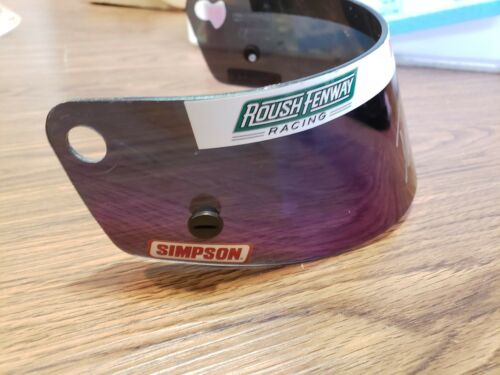David Ragan Race Used Autographed Helmet Visor Discount Tire Roush ...