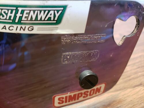 David Ragan Race Used Autographed Helmet Visor Discount Tire Roush ...