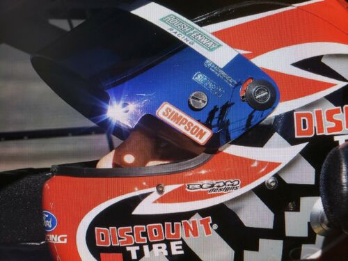 David Ragan Race Used Autographed Helmet Visor Discount Tire Roush ...