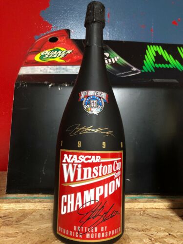 Jeff Gordon 1998 Nascar 50th Anniversary Championship Champagne Bottle ...