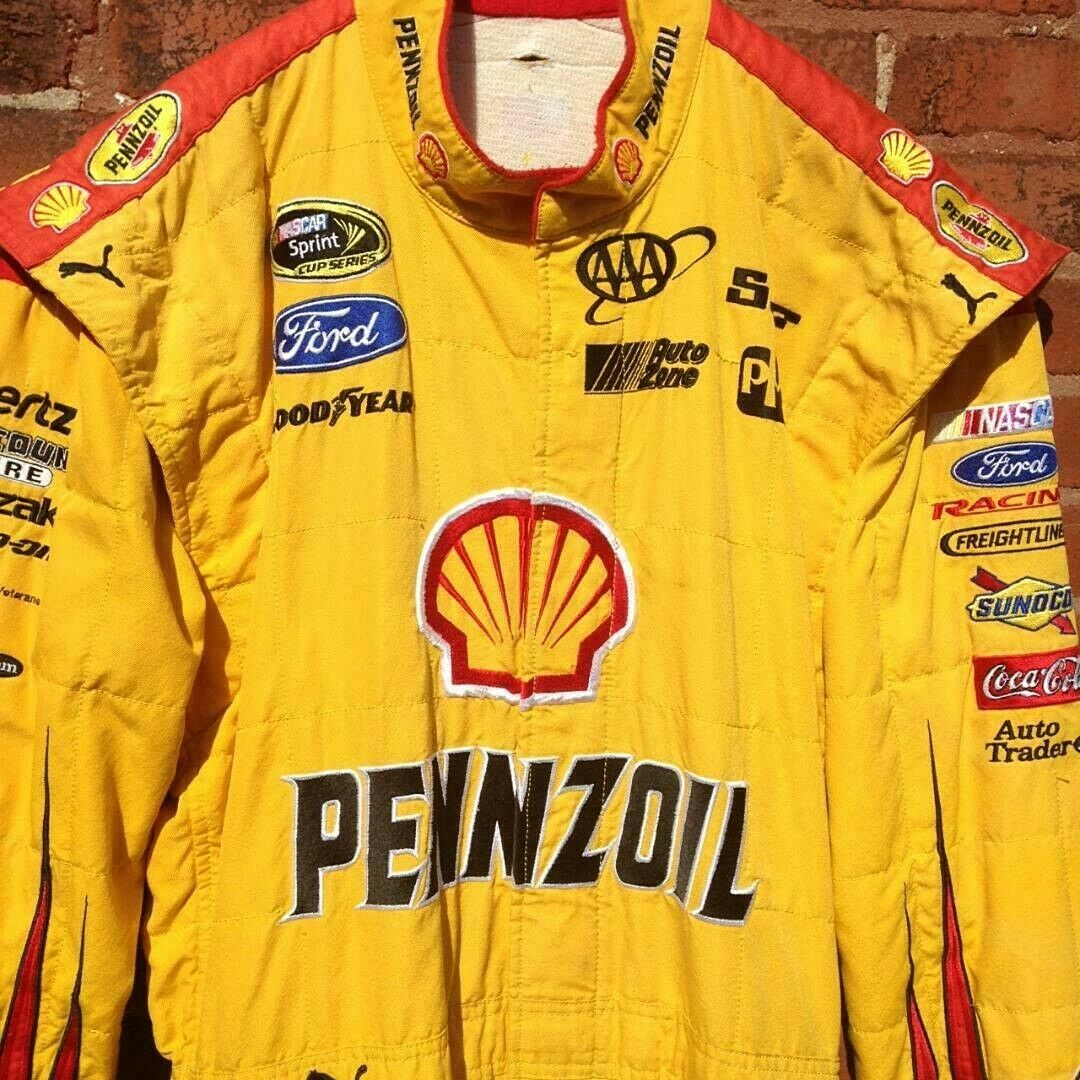 Penske Racing.NASCAR Joey Logano Race Worn-Fire Suit **High Quality ...