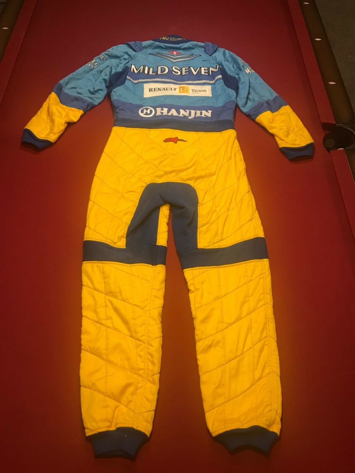 Fernando Alonso Formula 1 Renault Driver Suit - Race Used 360