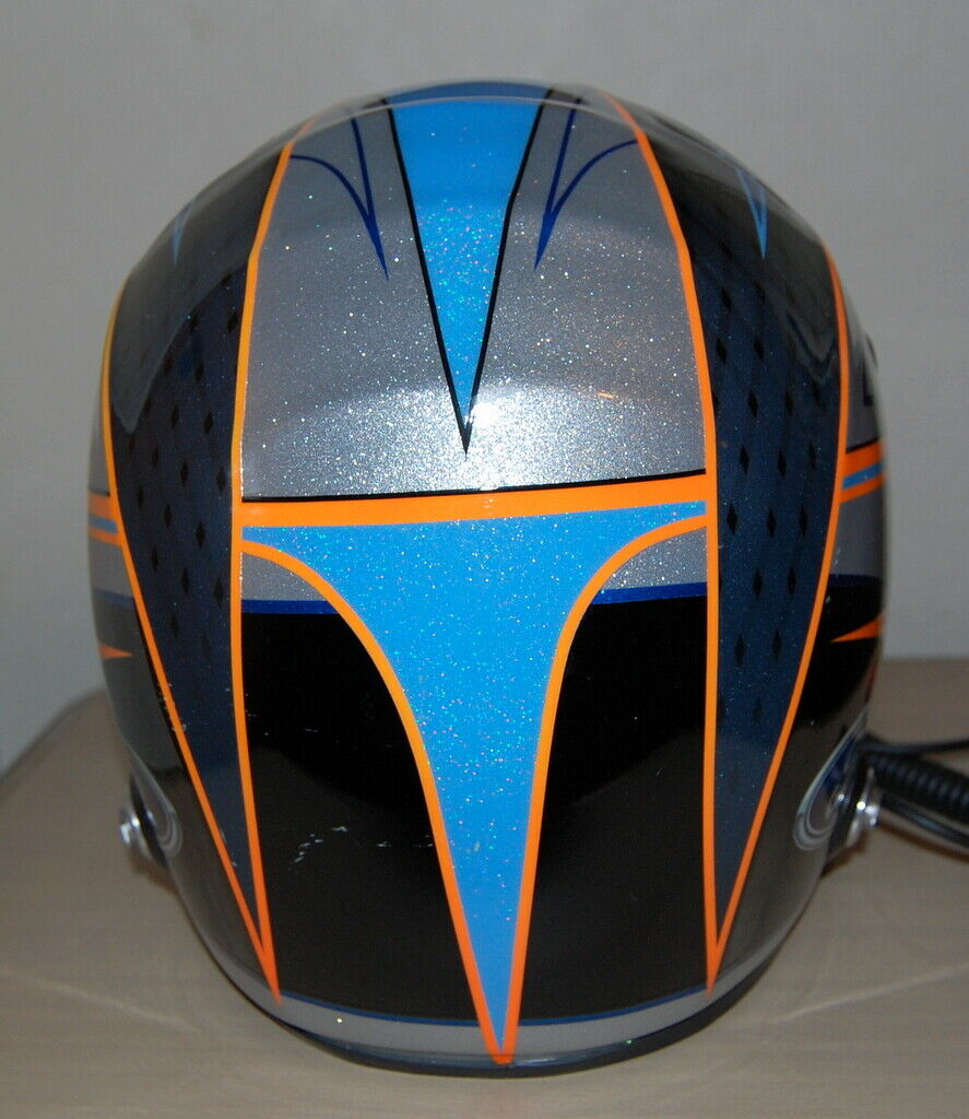 CROWN ROYAL FORD, SIMPSON RACE USED/WORN HELMET, RADIO, HANS,+1/24 ...