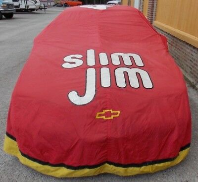 Authentiic NASCAR SLIM JIM CAR COVER UP TO 110" WHEEL ASPHALT RACE ...