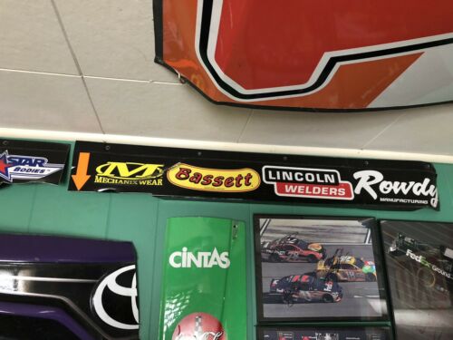 Kyle Busch NASCAR Race Used Sheet Metal Late Model Side Skirt Rowdy ...