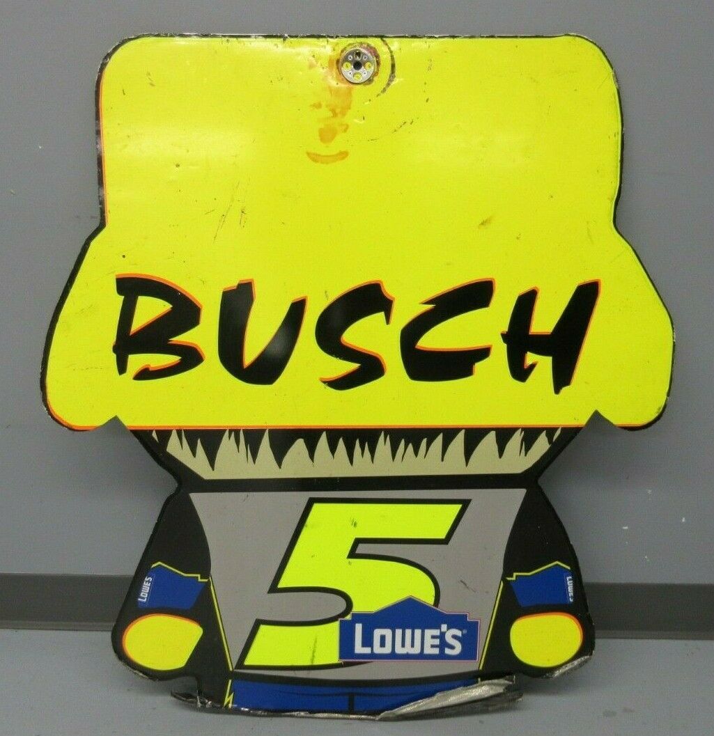Kyle Busch - #5 NASCAR Pit Board - Hendrick Motorsports - Race Used 360