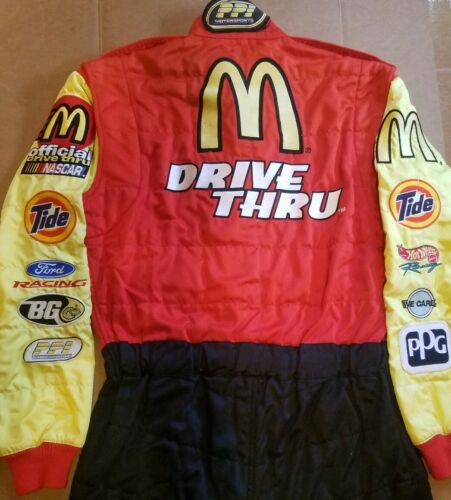 NASCAR 1 Piece Racing Suit -Winston Cup - McDonald's, Ford Racing ...