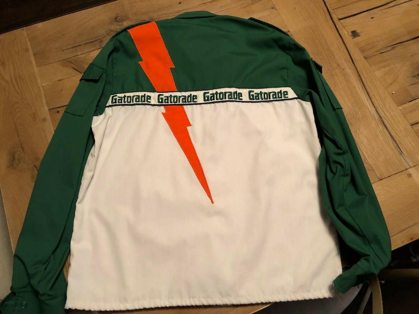 Darrell Waltrip 70s Vintage Gatorade NASCAR Race Used Worn Crew Shirt ...