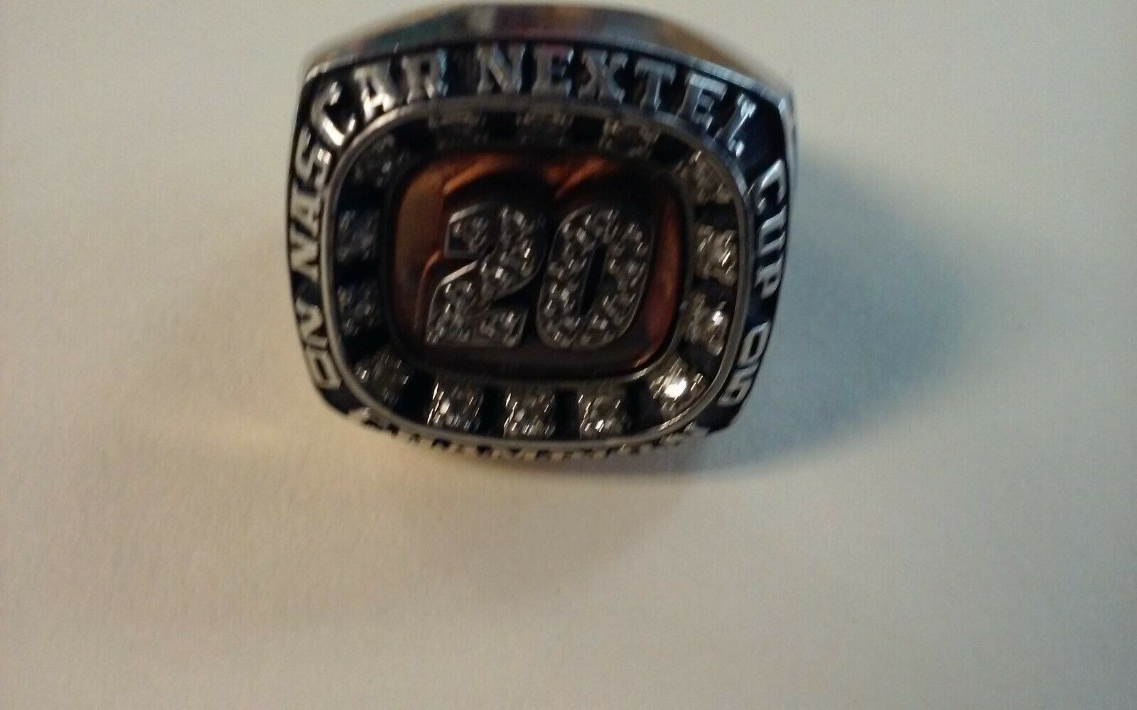 D-87,2005 Nascar Nextel Champion Ring Tony Stewart Joe Gibbs 10kt Gold ...