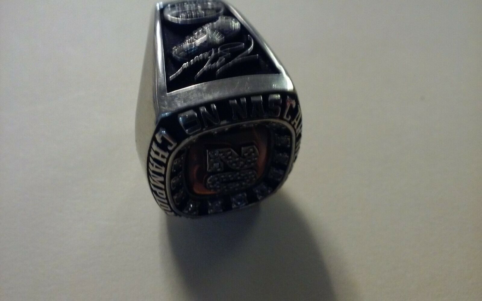 D-87,2005 Nascar Nextel Champion Ring Tony Stewart Joe Gibbs 10kt Gold ...