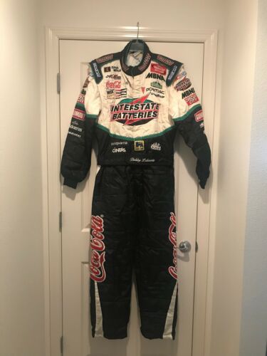 NASCAR Driver Bobby Labonte Autographed Coca-Cola Racing Fire Suit ...