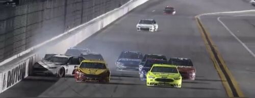 NASCAR Race Used Brad Keselowski Contingency Panel 2018 #2 Penske ...