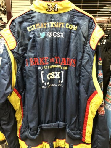 CSX Chris Buescher Simpson SFI Nomex Race Used Pit Crew Firesuit - Race ...