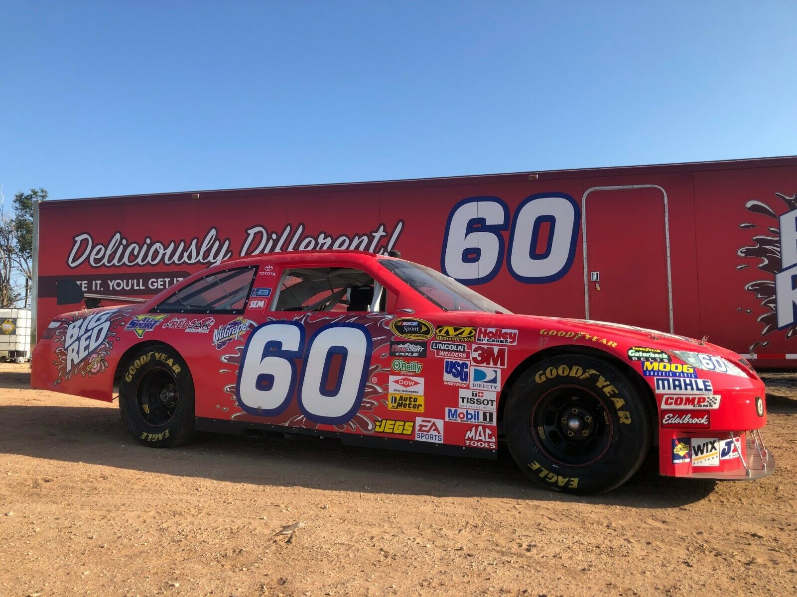 Retired Nascar Camry and 2006 Ultra Comp 42' Enclosed Trailer - Race ...