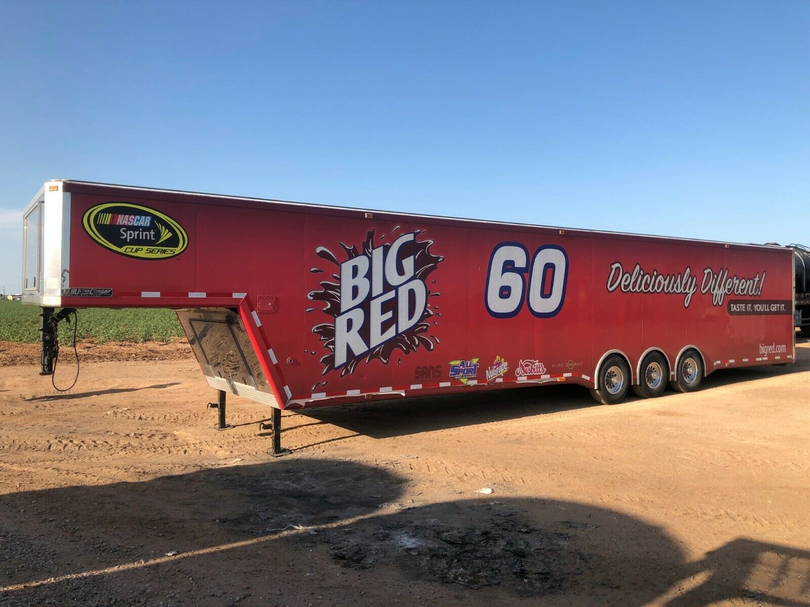 Retired Nascar Camry and 2006 Ultra Comp 42' Enclosed Trailer - Race ...