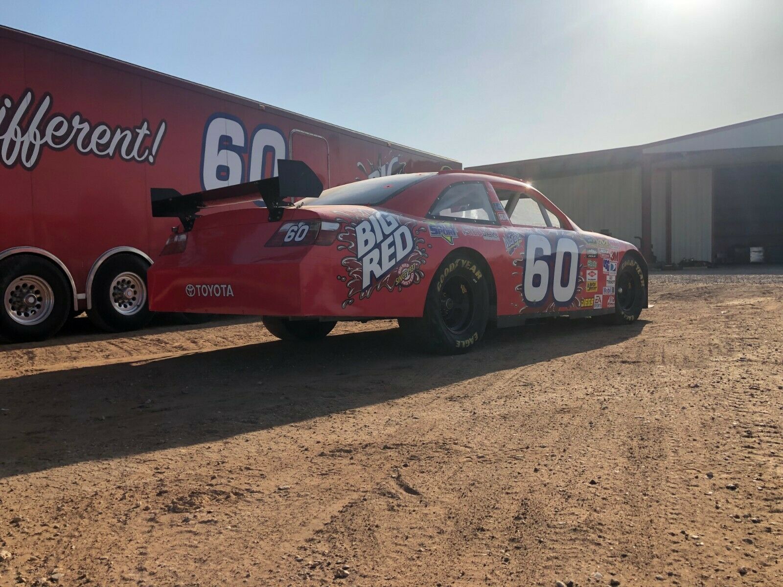 Retired Nascar Camry and 2006 Ultra Comp 42' Enclosed Trailer - Race ...