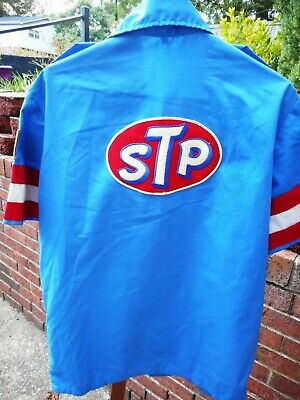 Vintage Richard Petty STP RACING TEAM race used pit crew shirt - Medium ...
