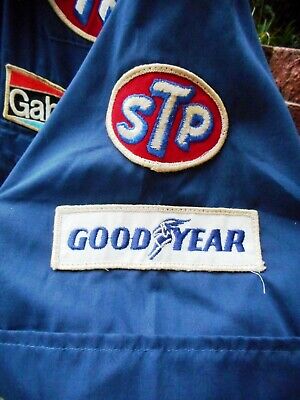 Vintage Richard Petty STP RACING TEAM race used pit crew shirt - Large ...
