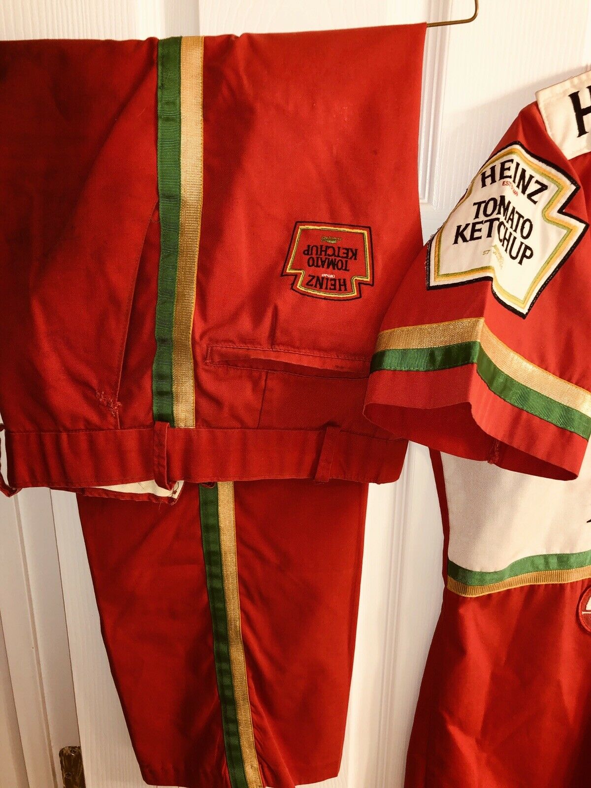 Vintage Rod Osterlund #57 Heinz Ketchup NASCAR Pit Crew Uniform Pontiac ...