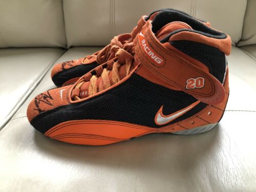 Tony Stewart Nascar Signed Race Used Drivers Shoes - Race Used 360