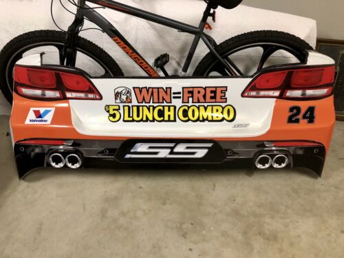Nascar Race Used Chase Elliott #24 2017 Bristol Rear Bumper non ...