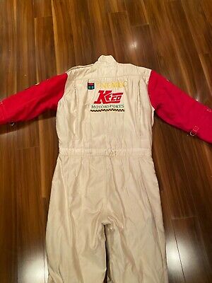 Tyce Carlson Race Worn Firesuit Drivers suit Autographed (To Jim) INDY ...