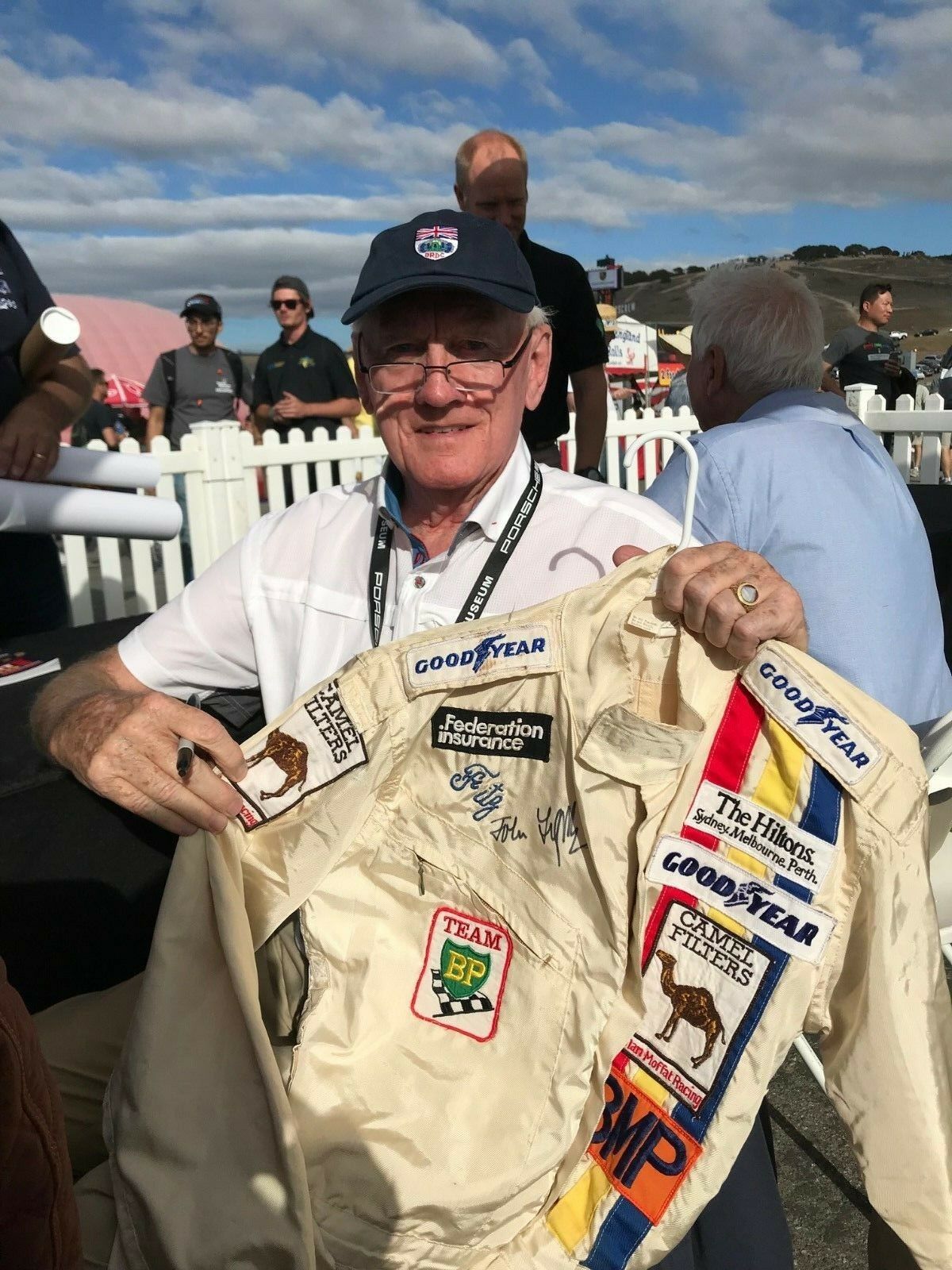 JOHN FITZPATRICK, PORSCHE RACING LEGEND,SIGNED 1979 BATHURST 1000 ...