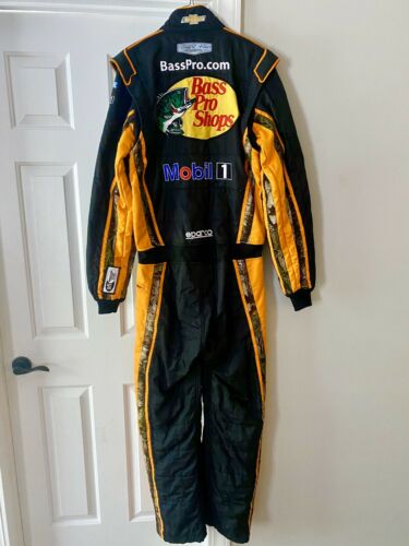 NASCAR Race Used Driver Suit Ty Dillon Bass Pro Shop Stewart Haas ...