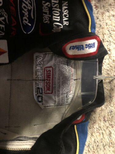 Kurt Busch Drivers Suit ,Nascar Suit ,firesuit, Race Worn 2002 ...