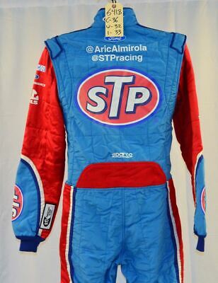 Aric Almirola STP Richard Petty Sparco Race Used NASCAR DRIVER Fire ...